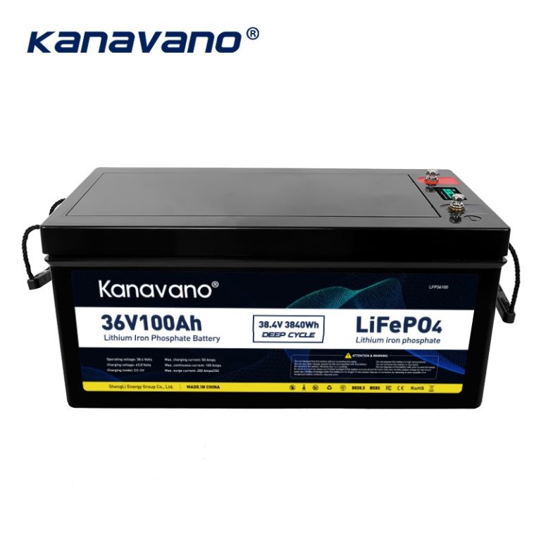 Pin lithium 36V 100AH LiFePO4 27.5KG cho scooter, xe máy điện, EV ...